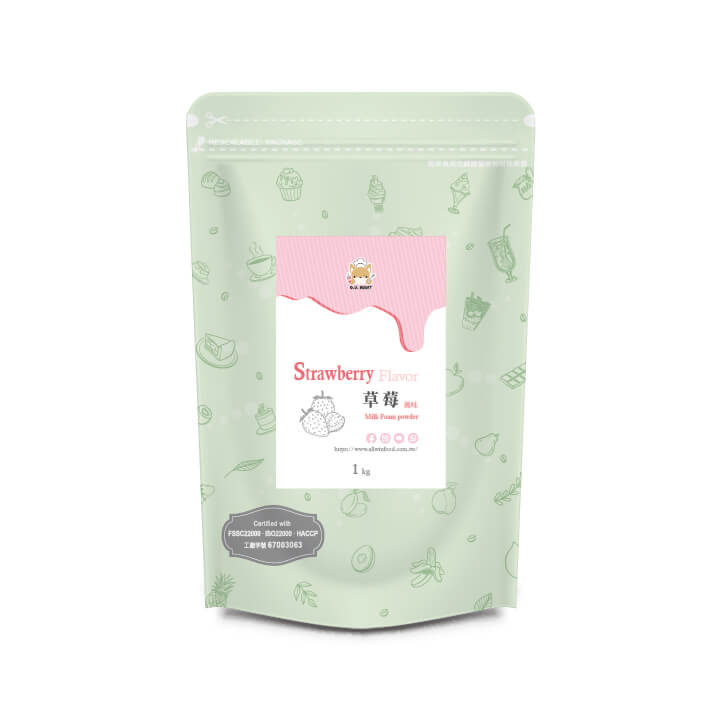 Strawberry Milk Foam Powder | ALLWIN FOOD CO.,LTD