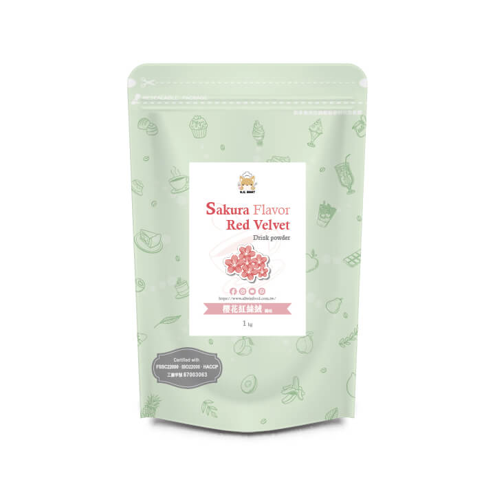 Red Velvet Powder Wholesale | Allwin Food :: Red Velvet Drink Powder ...